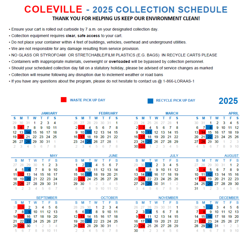 Coleville – RM of Oakdale – Village of Coleville